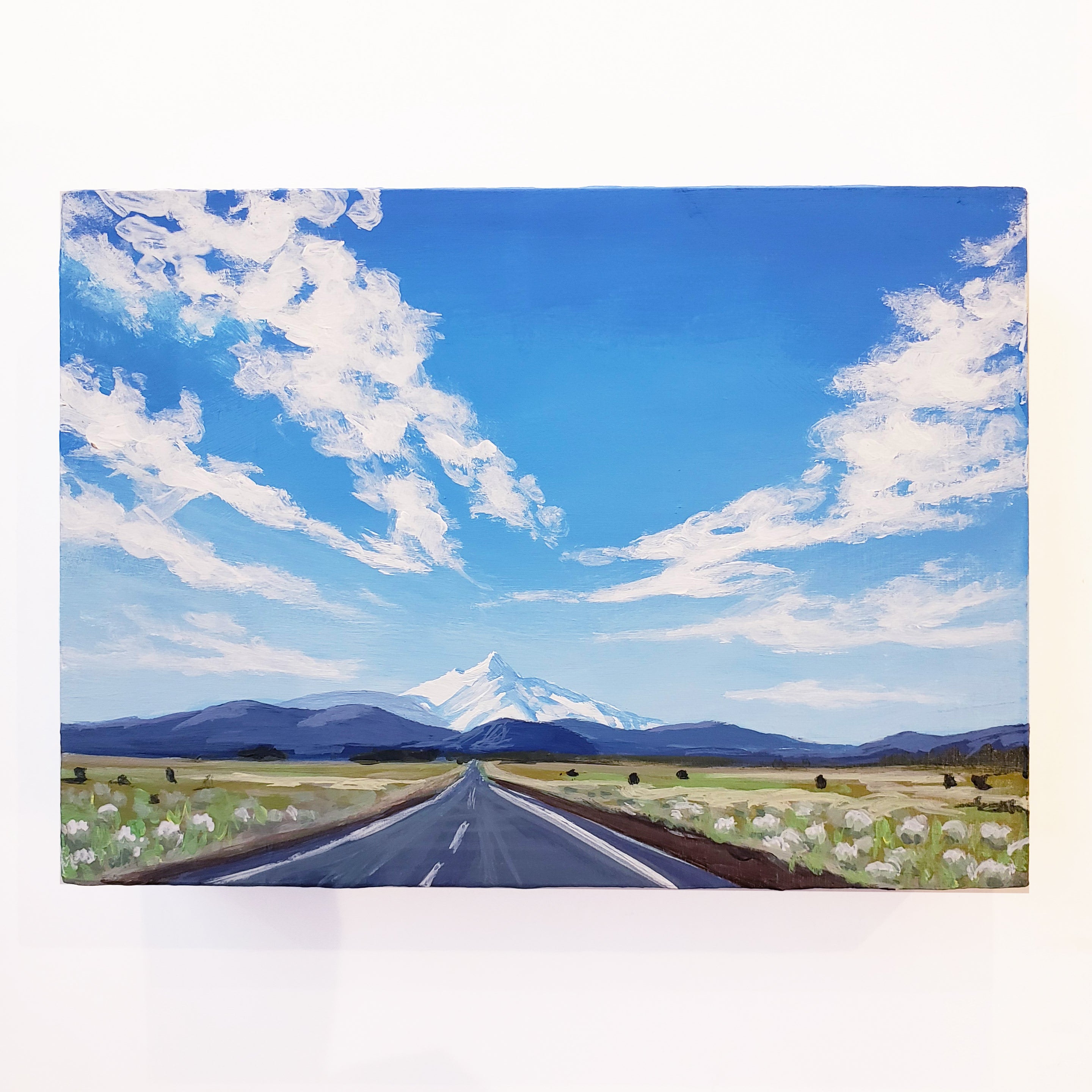 Mt. Hood from Madras - 7"x5" – Catherine Freshley Art