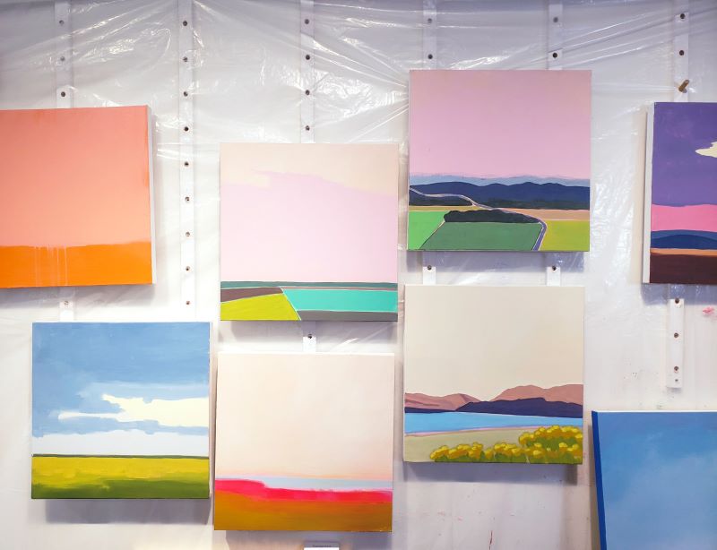 New Collection: "Paintings From Paintings" – Catherine Freshley Art